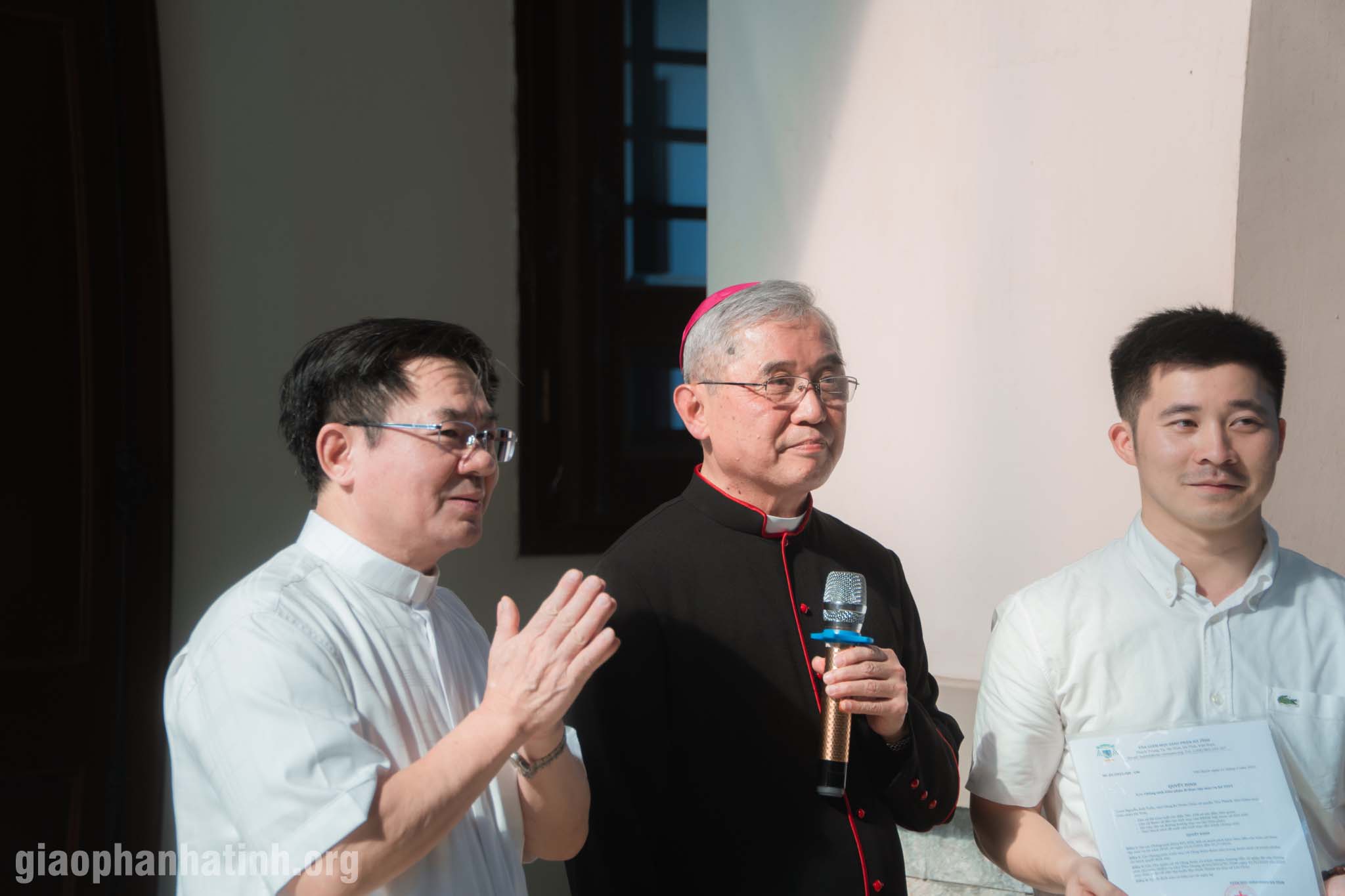 Đức Cha Louis Gặp Gỡ & Huấn Dụ Các Chủng Sinh Trước Kỳ Thực Tập Mục Vụ ...